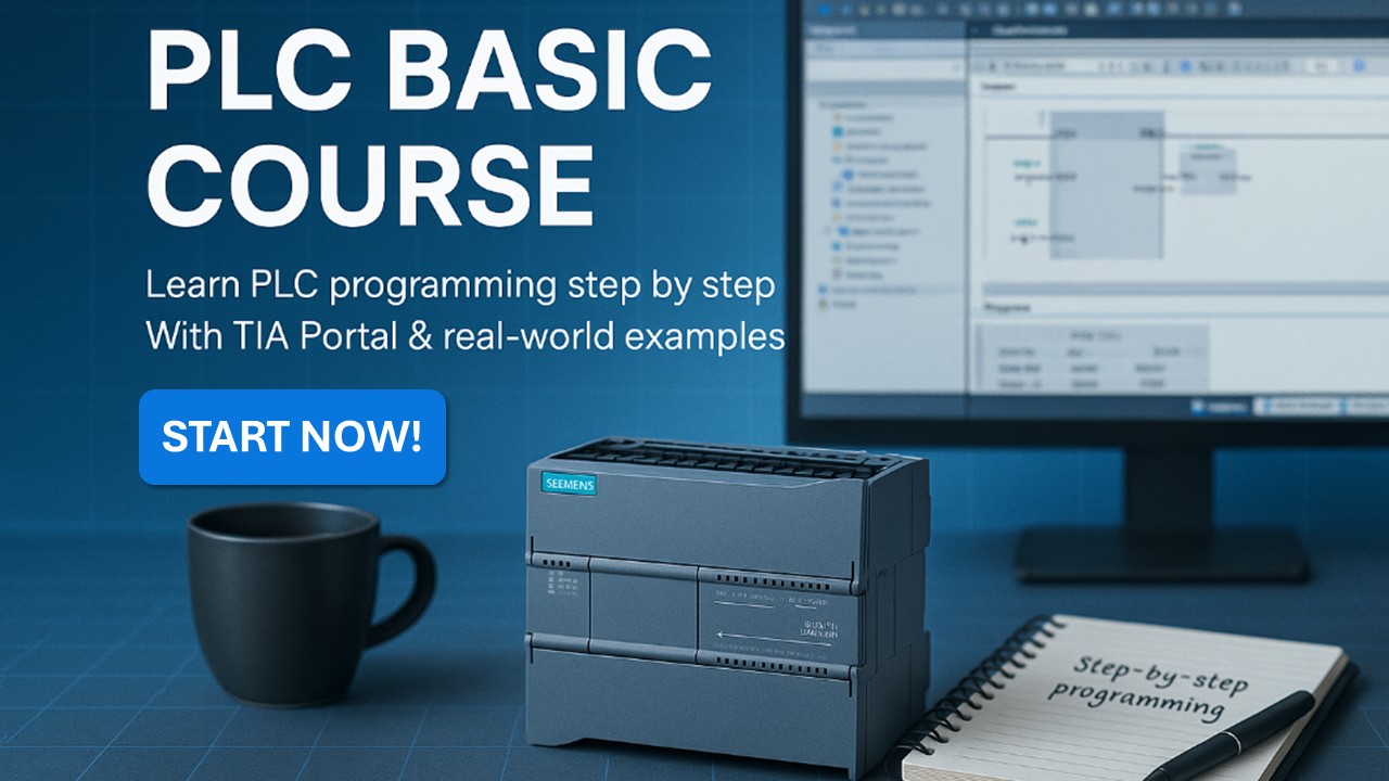 PLC Basic Course for Beginners - Siemens TIA Portal